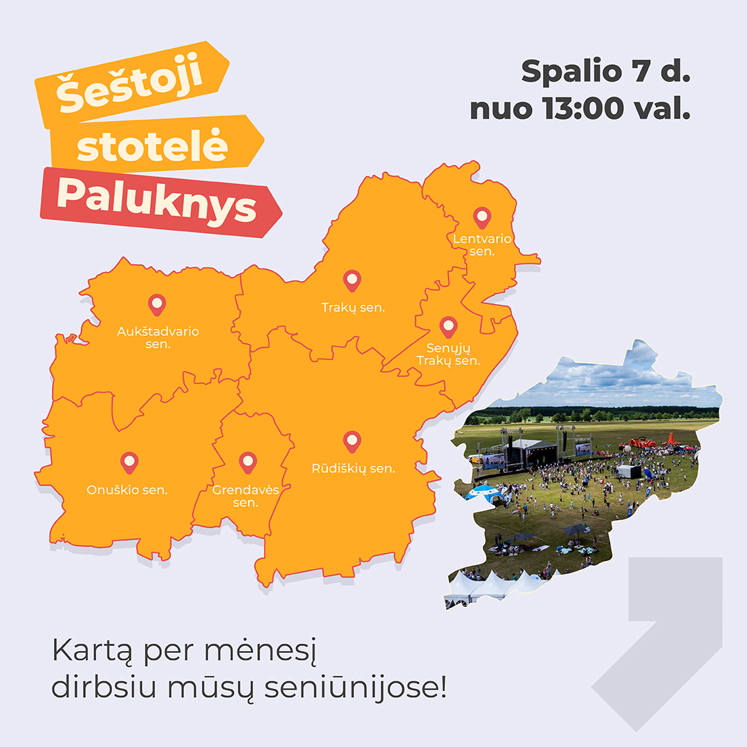 Meras gyventojų lauks Paluknyje | Trakų rajono savivaldybė